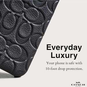 Coach | Accessories | Coach New York Iphone 5 Pro Case Genuine Leather ...